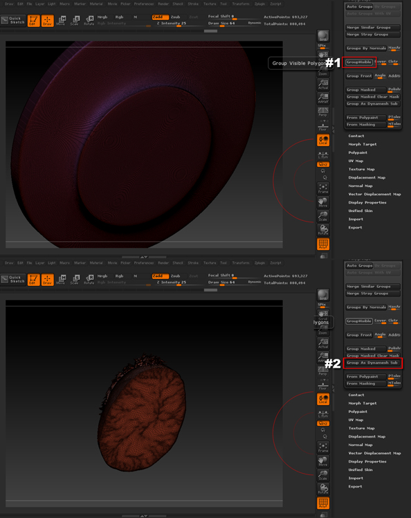 Dynamesh Subtaction Problems - ZBrushCentral