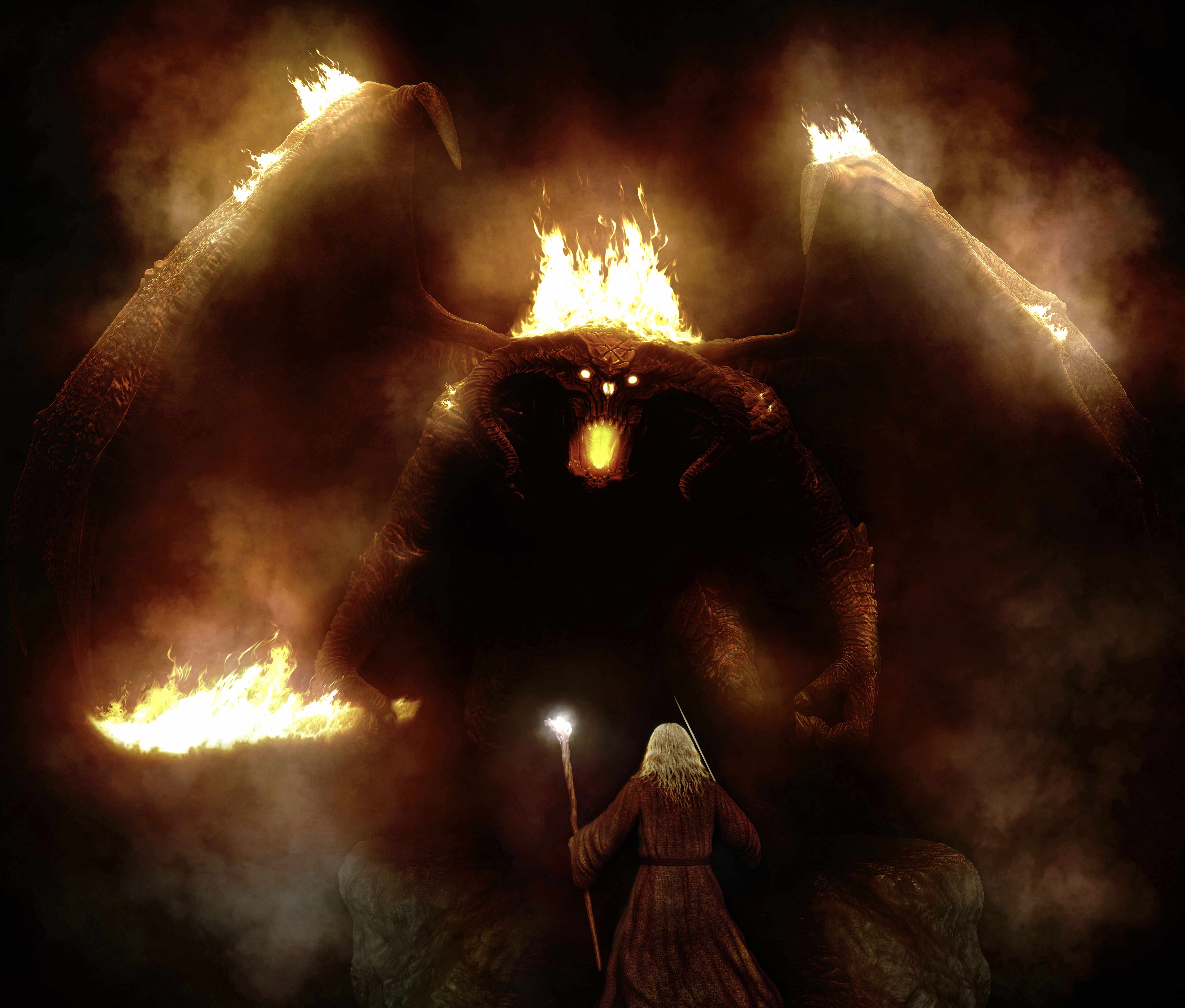 Balrog Lord Of The Rings Movie
