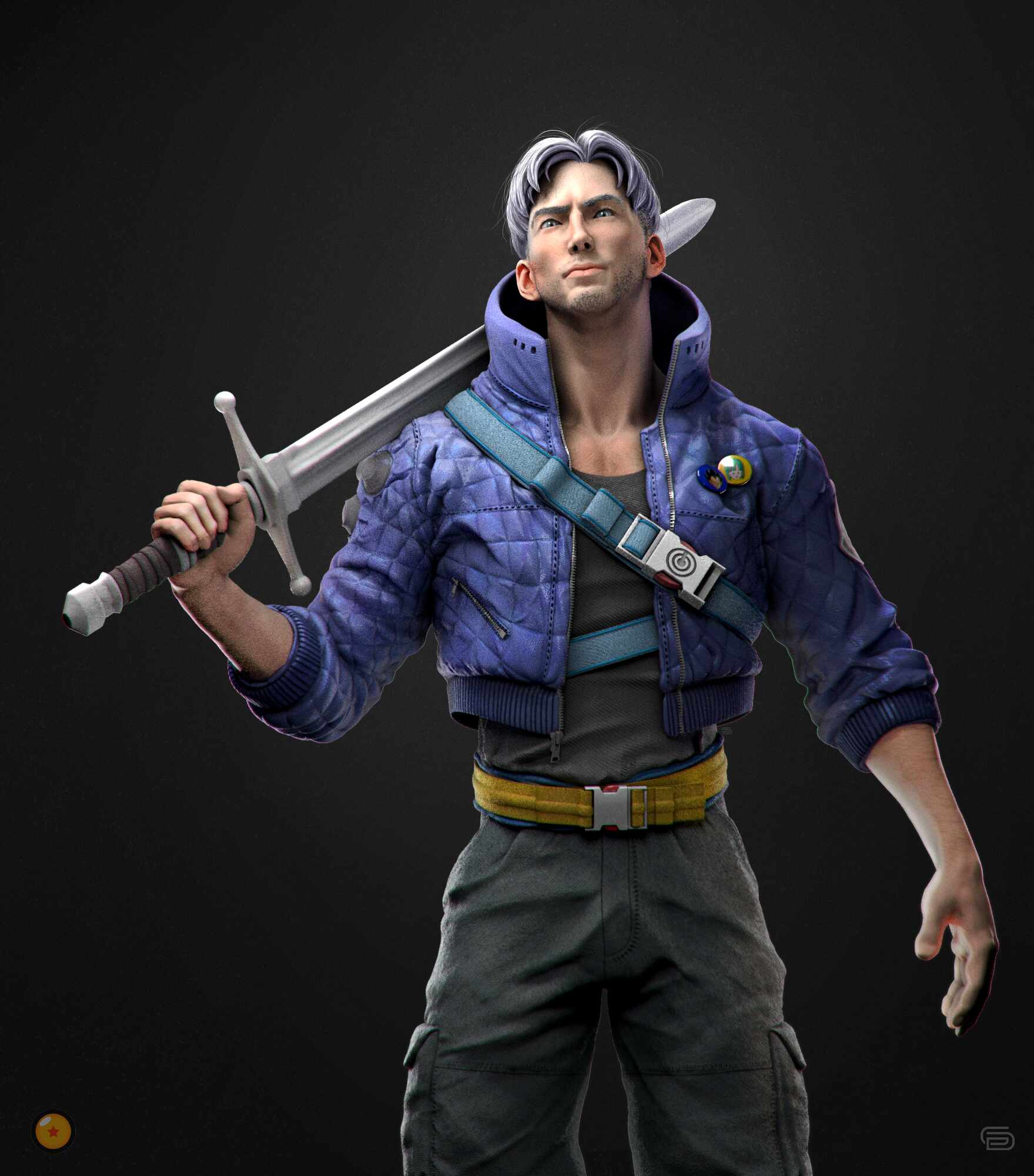 Future Trunks – DBZ Fanart - ZBrushCentral