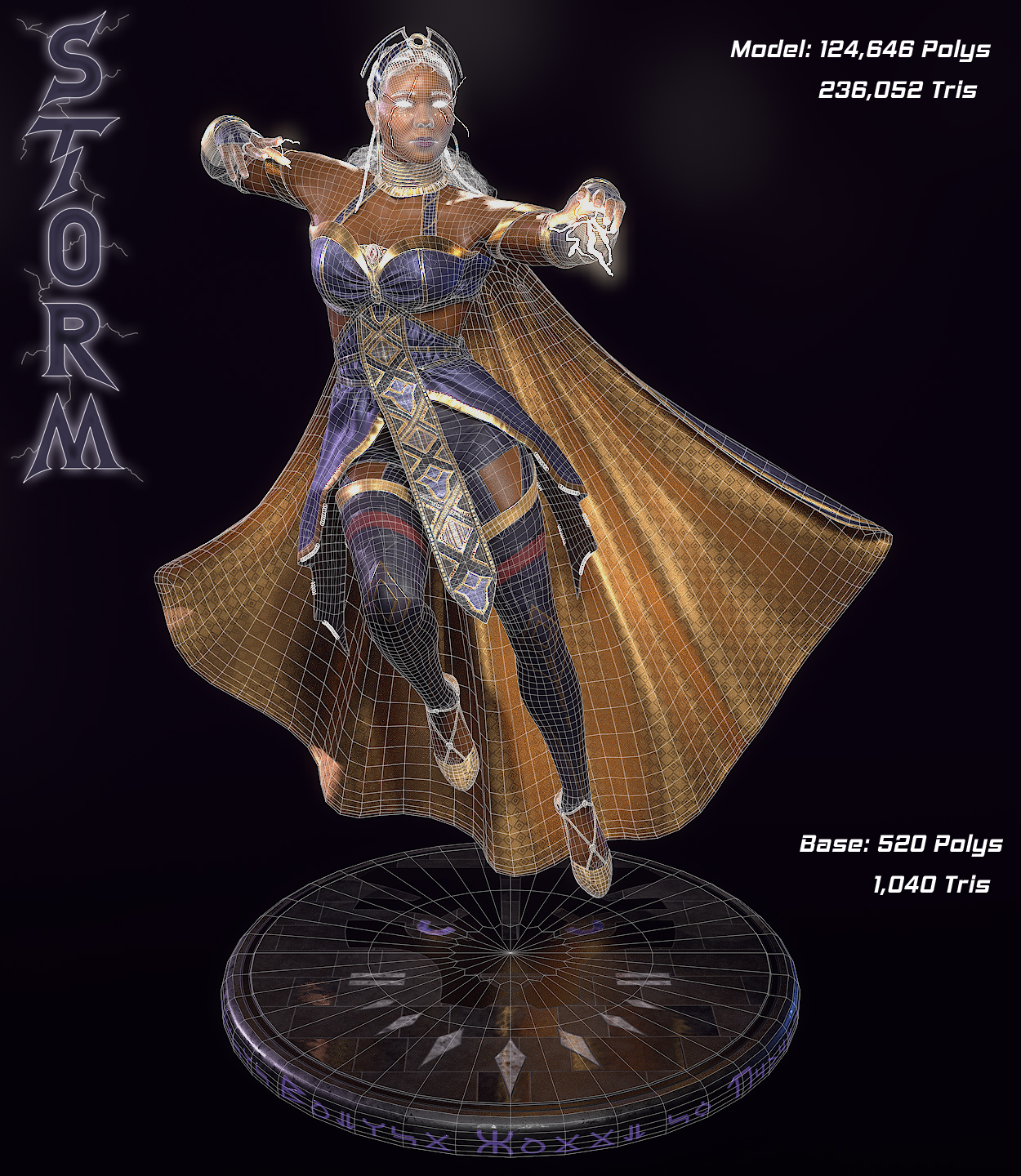 Ororo Munroe Queen of Wakanda - Storm - ZBrushCentral