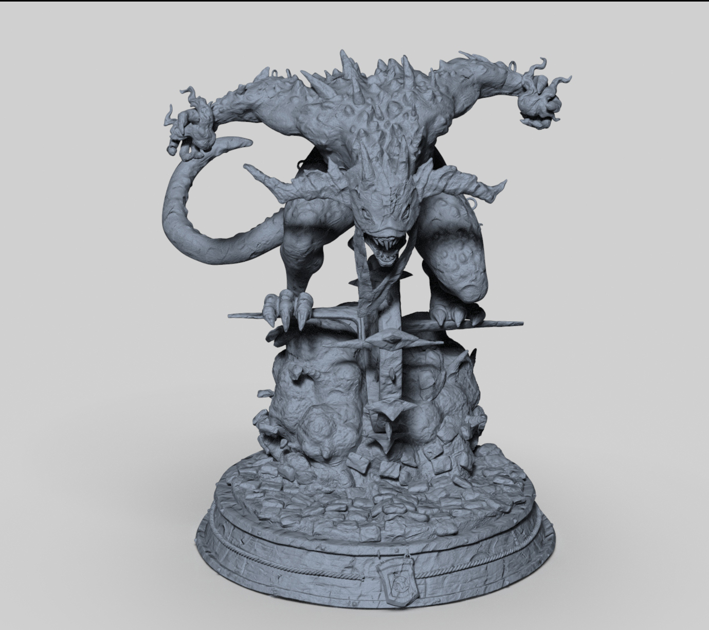 Mayhem Devil - MTG - ZBrushCentral