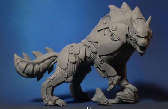Mech wolf - ZBrushCentral