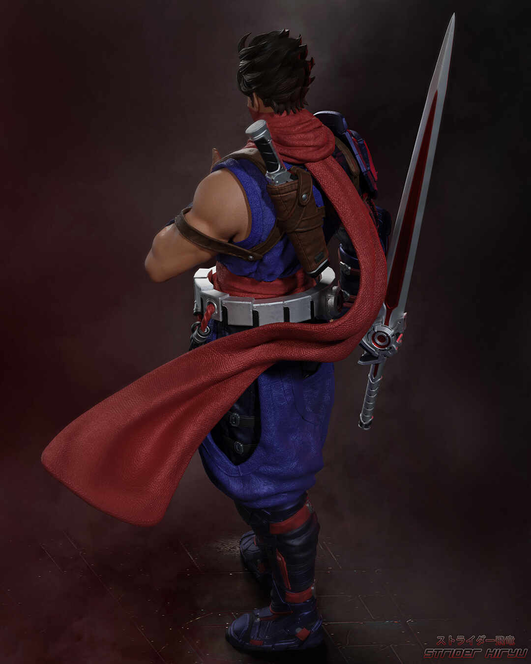 Strider Hiryu - 飛竜 - ZBrushCentral