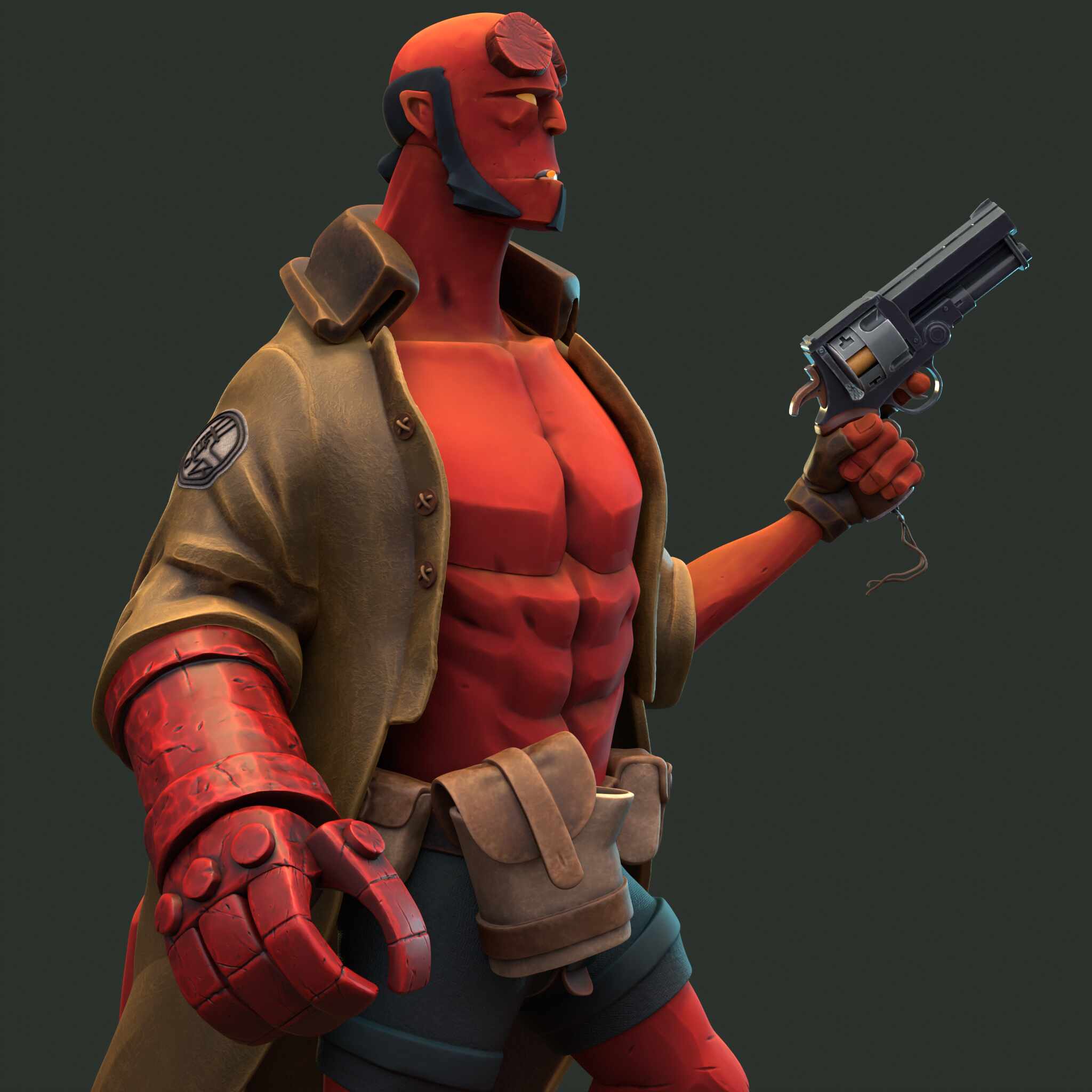 New Renders for HellBoy Sculpt - ZBrushCentral