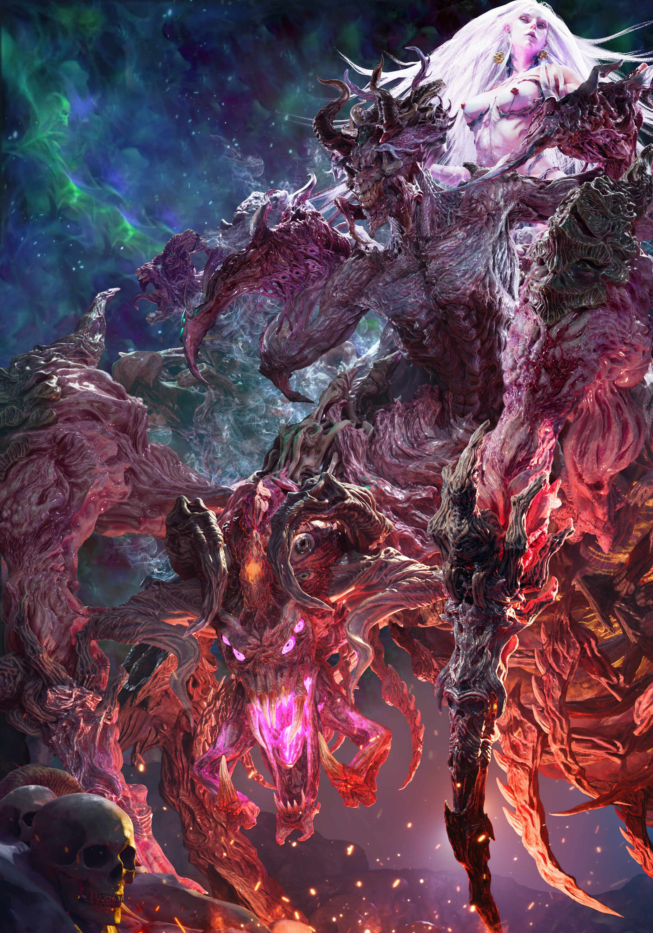 White Bone Demon - ZBrushCentral