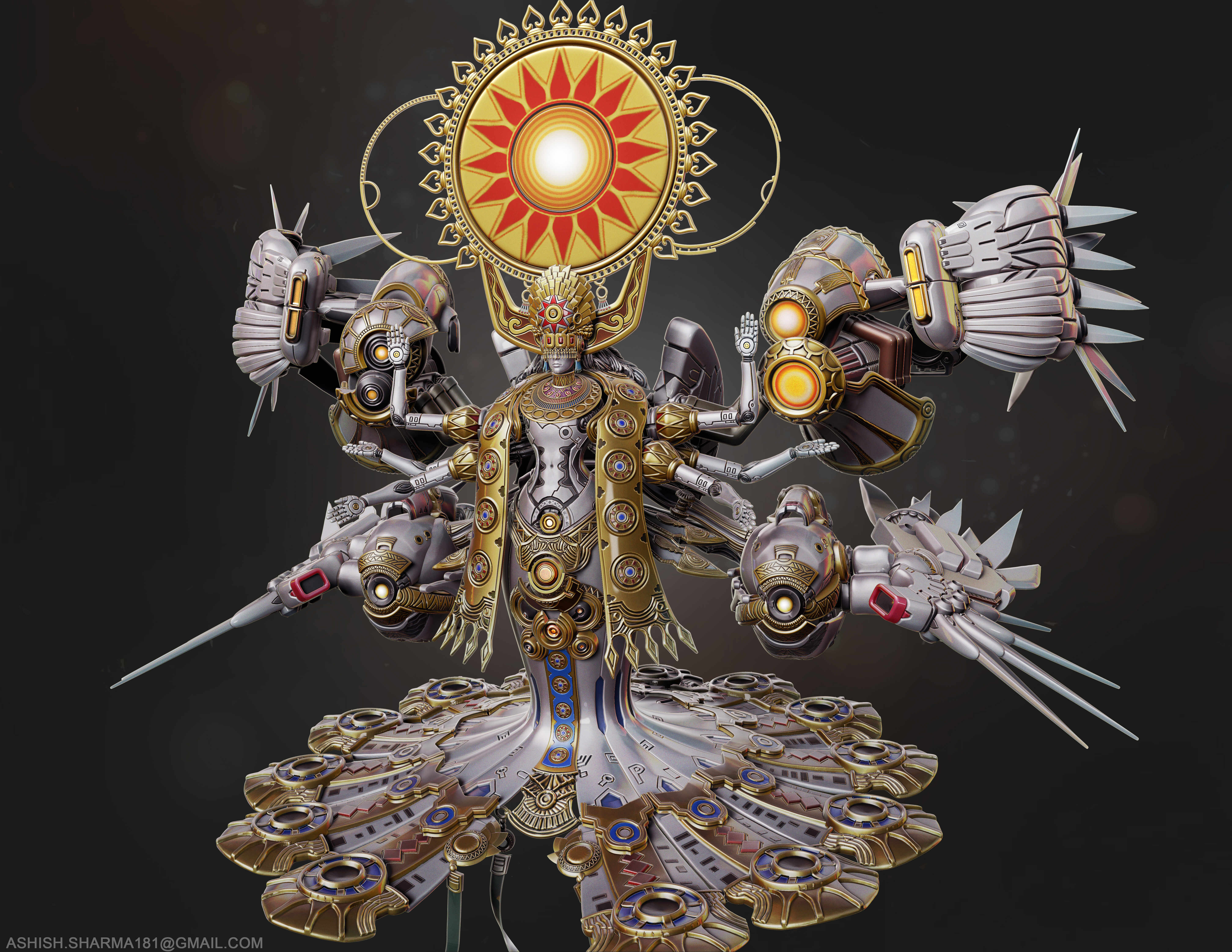 Gabriella -Holy Princess - ZBrushCentral