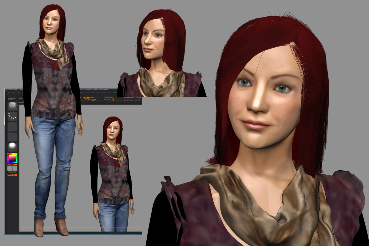 Zbrush first works - ZBrushCentral
