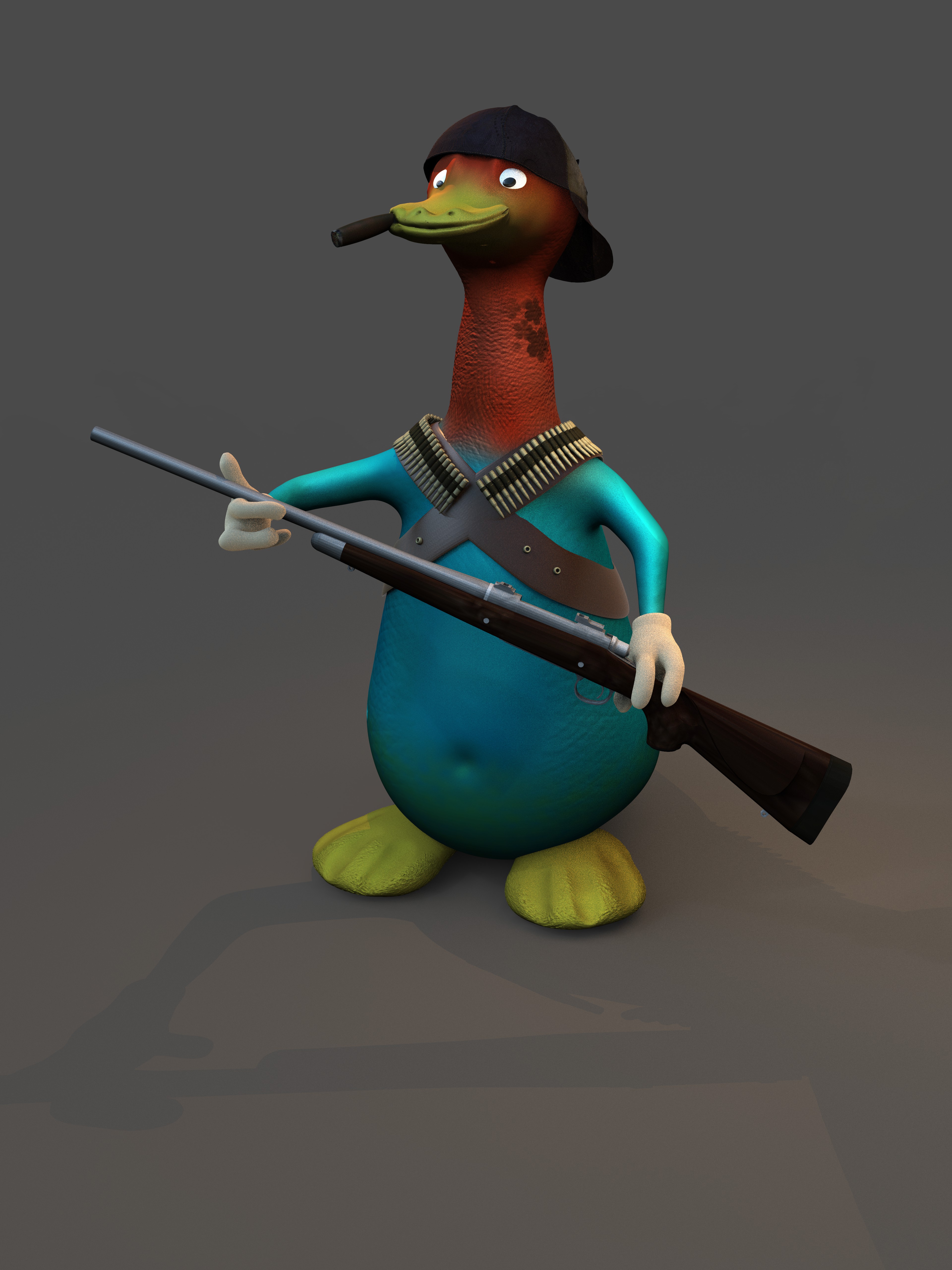 Hunting Duck - ZBrushCentral