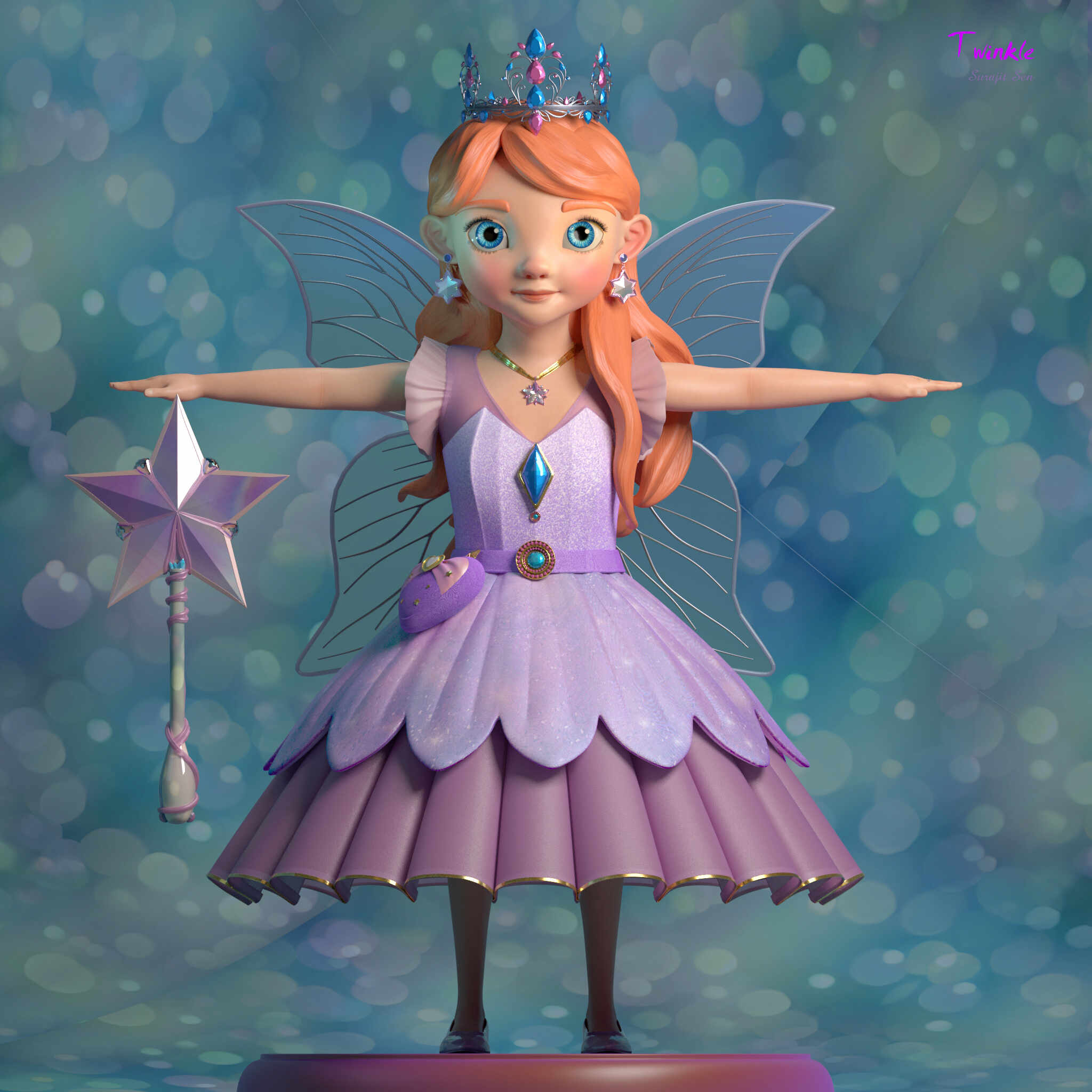 Twinkle – CG Character by Surajit Sen - ZBrushCentral