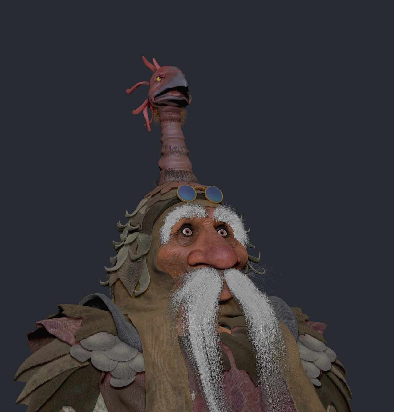 The Wiseman and the Hat (Jim Henson's Labyrinth) - ZBrushCentral