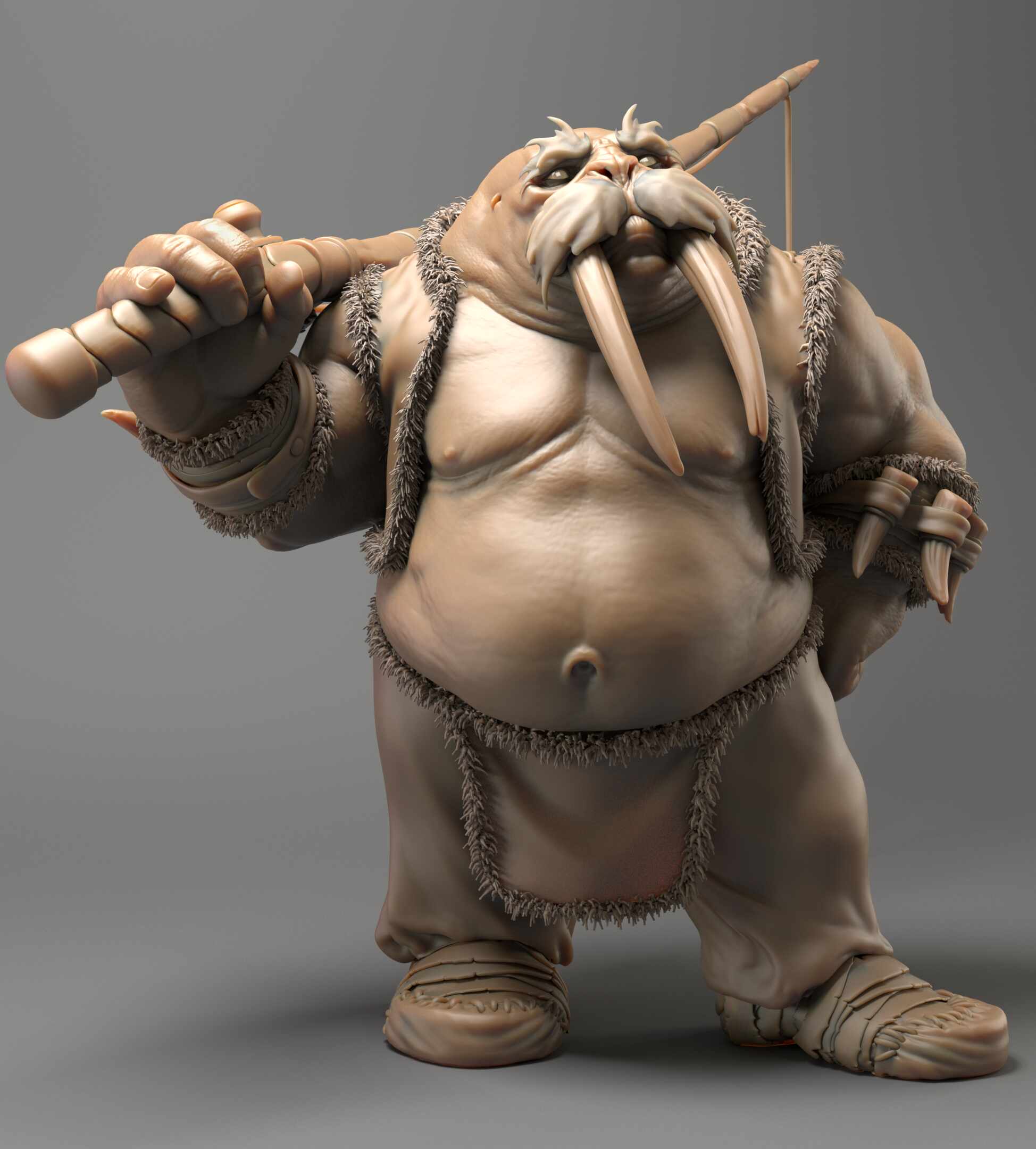 Tuskarr Fisherman - World of Warcraft: Dragonflight - ZBrushCentral Tuskarr Fisherman - World of Warcraft: Dragonflight - ZBrushCentral