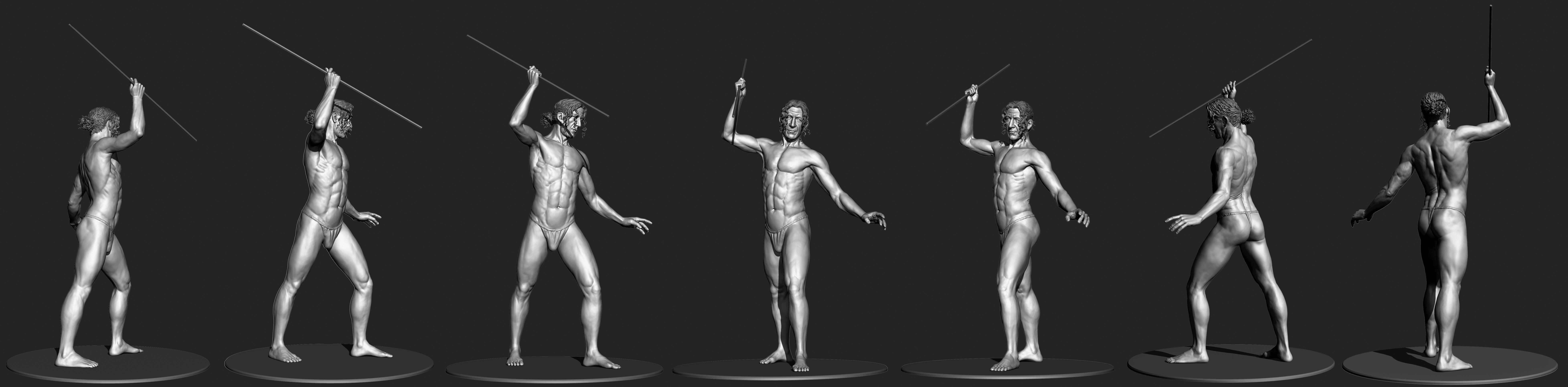 Scott Eaton Digital Figure Sculpting - male figure study - ZBrushCentral