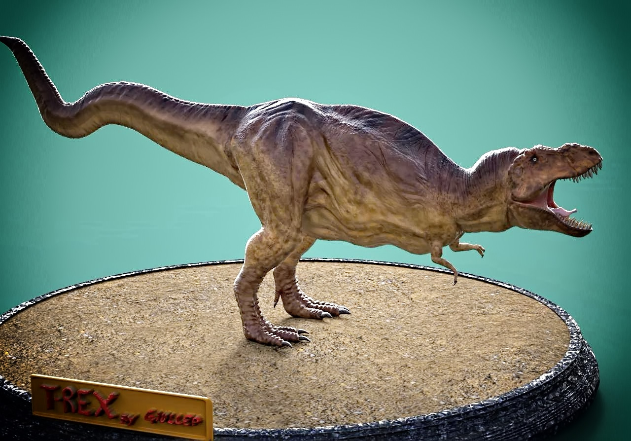 My T-rex - ZBrushCentral