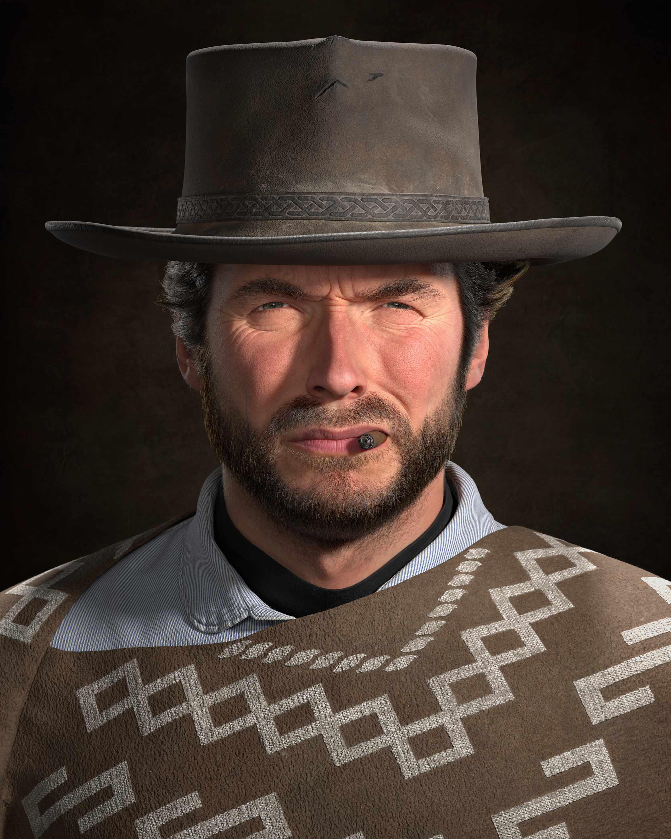Clint Eastwood ZBrushCentral