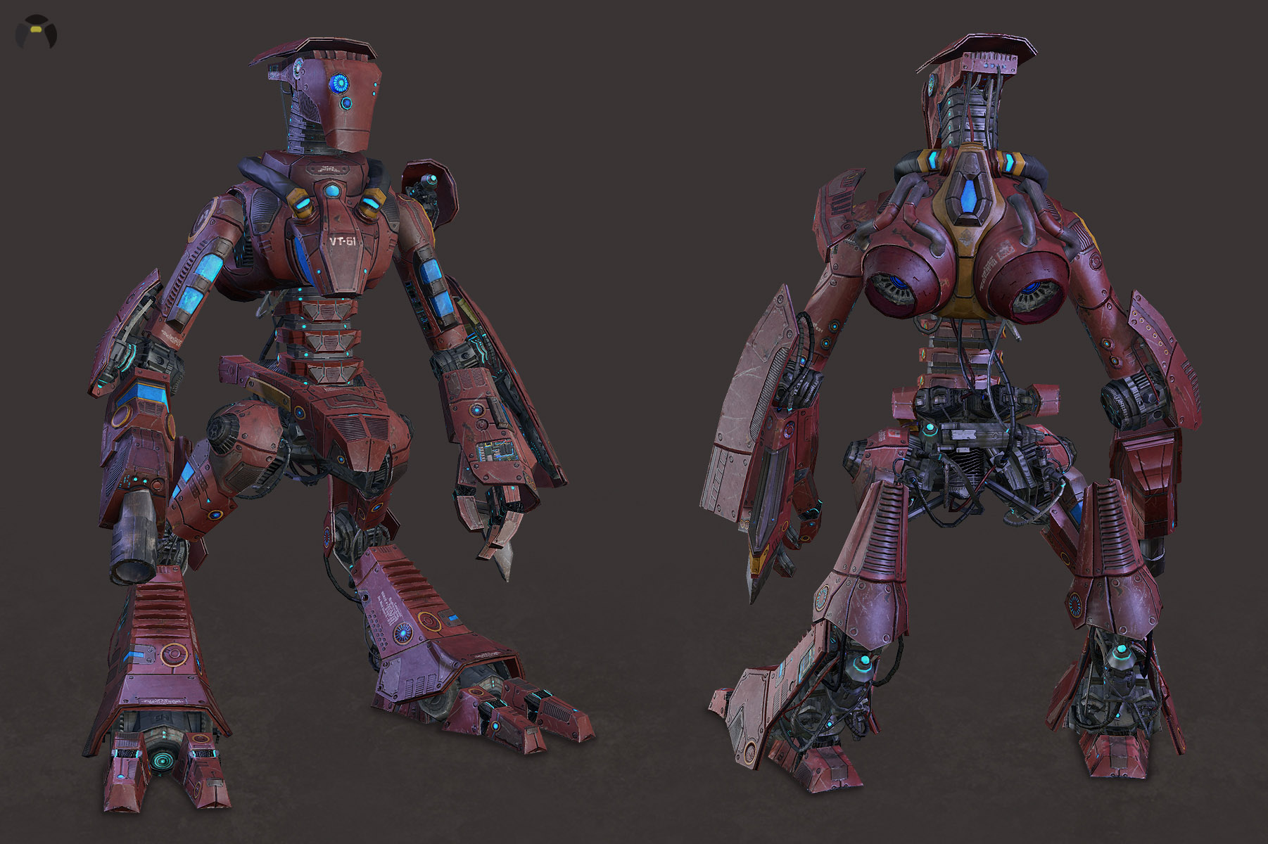 Red Robot - VT-61 - ZBrushCentral