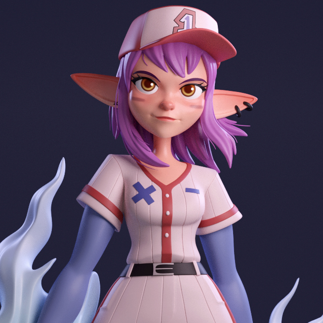 Baseball Mage - ZBrushCentral