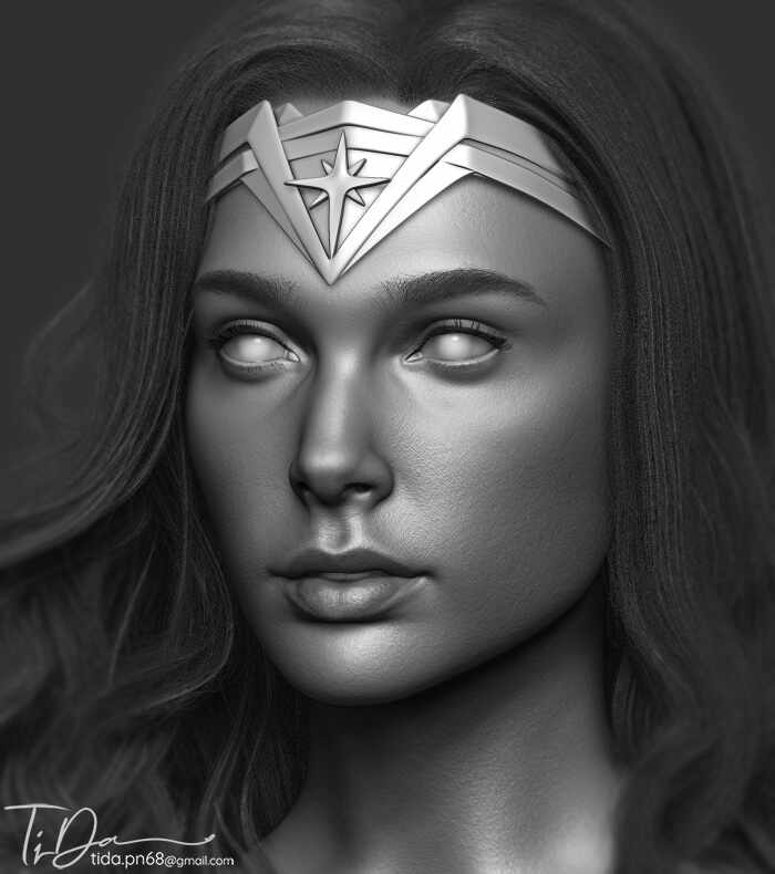 Wonder Woman - ZBrushCentral