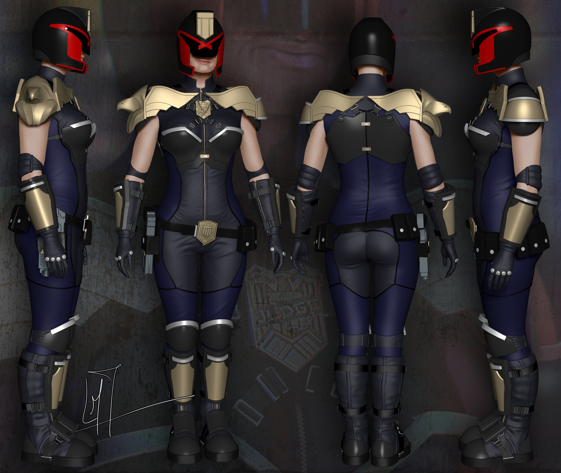 Female JUDGE - ZBrushCentral