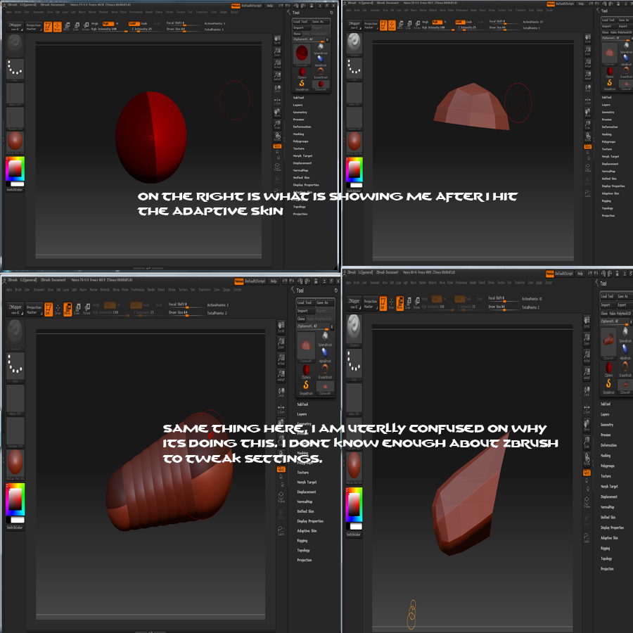Zspheres - ZBrushCentral