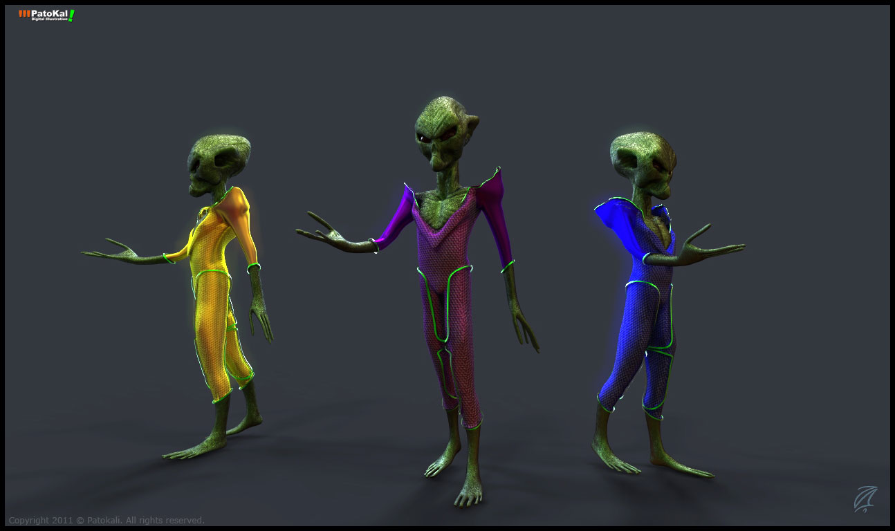 Nero Toon - Alien Colors - ZBrushCentral