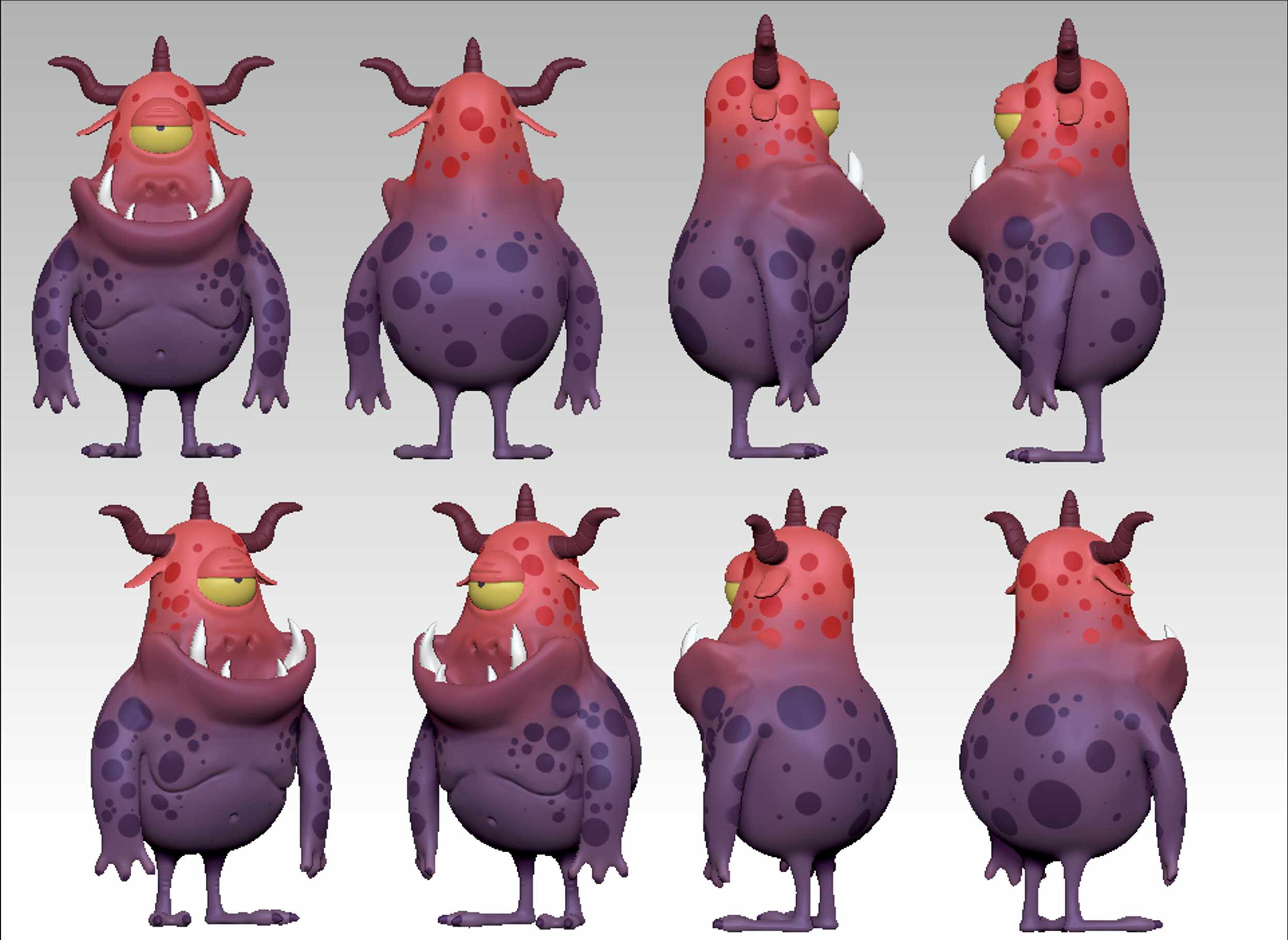 Stylized Monster - ZBrushCentral