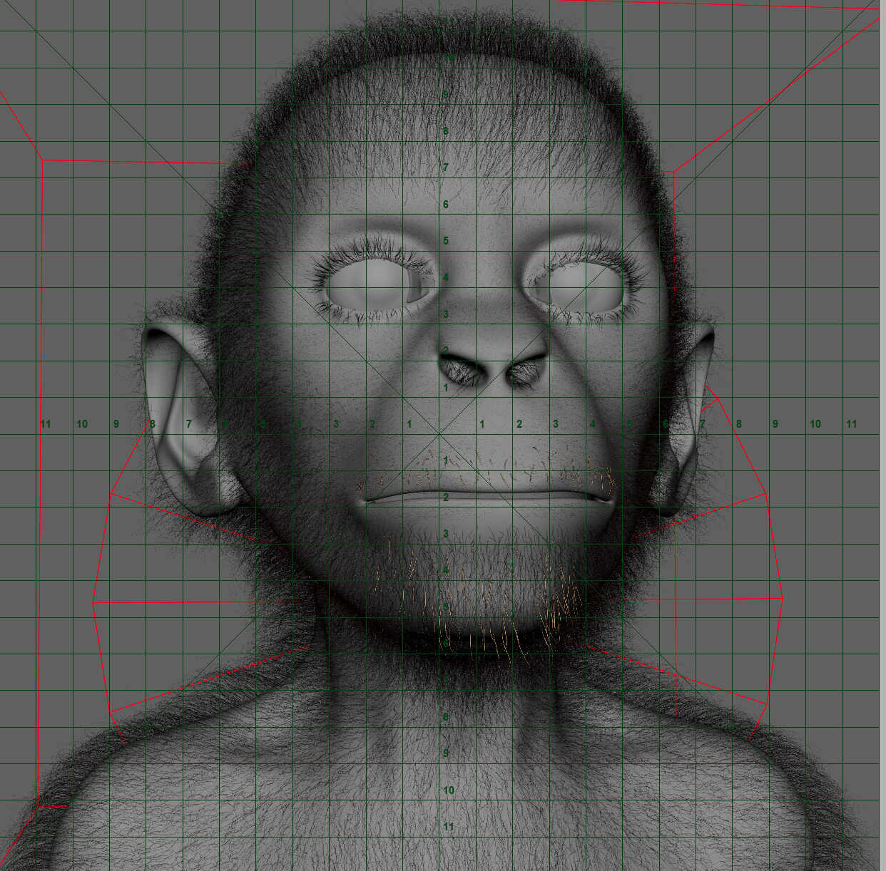 Young Bonobo Ape - ZBrushCentral