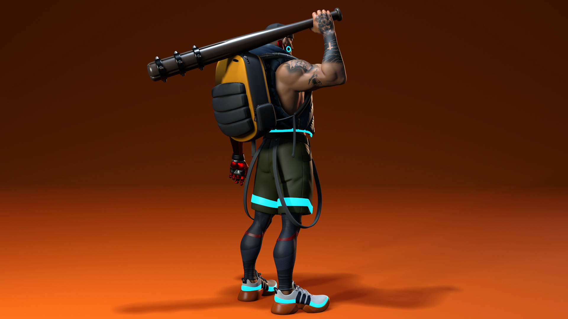 Perci - Cyberpunk stylized character - ZBrushCentral