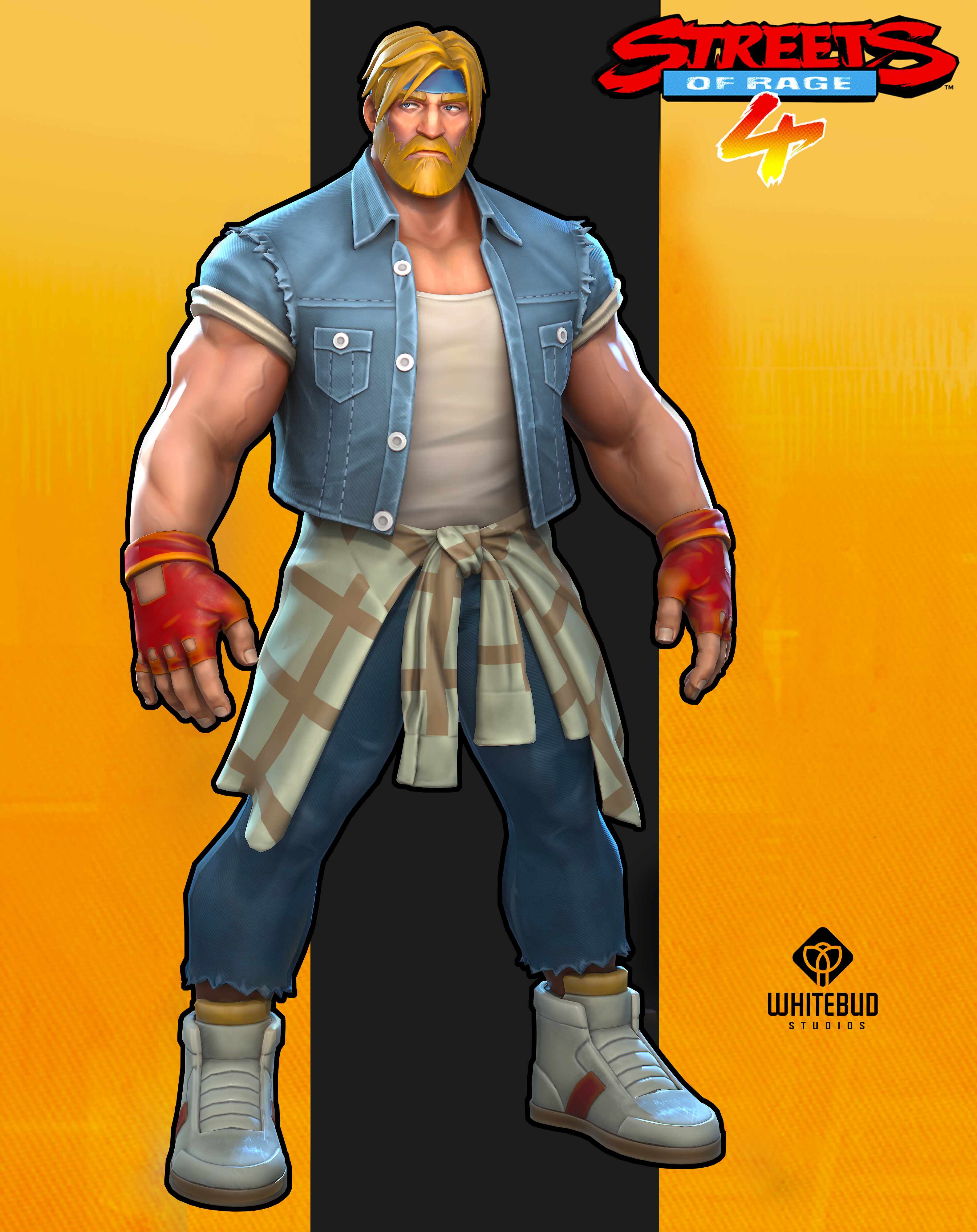 Axel Stone :- Streets of RAGE 4 - ZBrushCentral