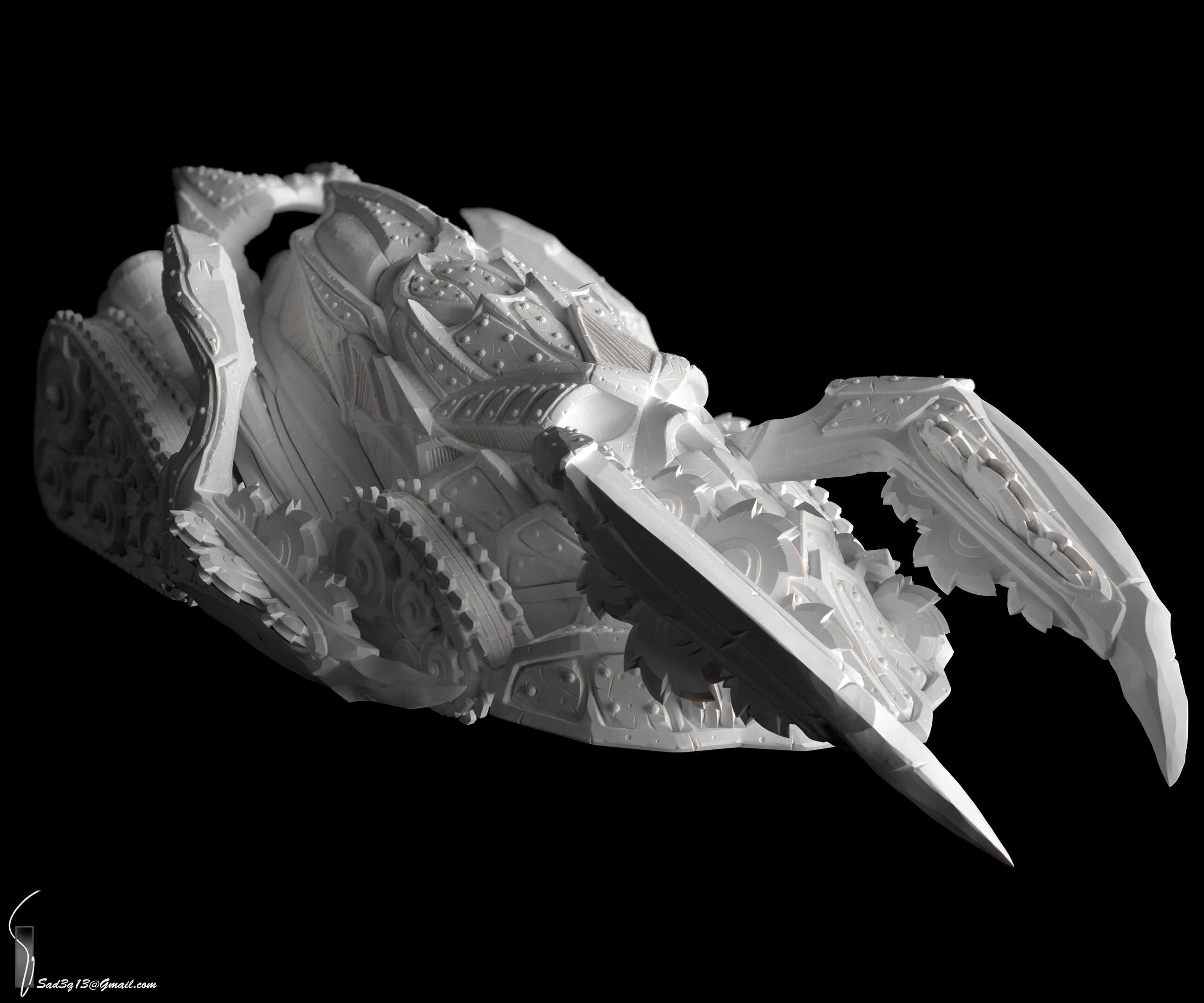 Fiendish Battle Engine - ZBrushCentral