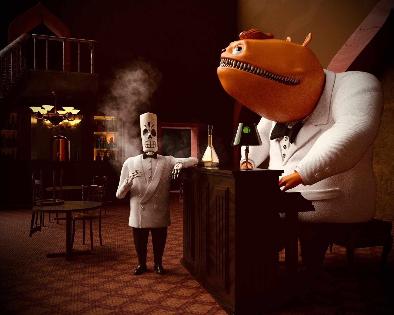 Glottis Grim Fandango