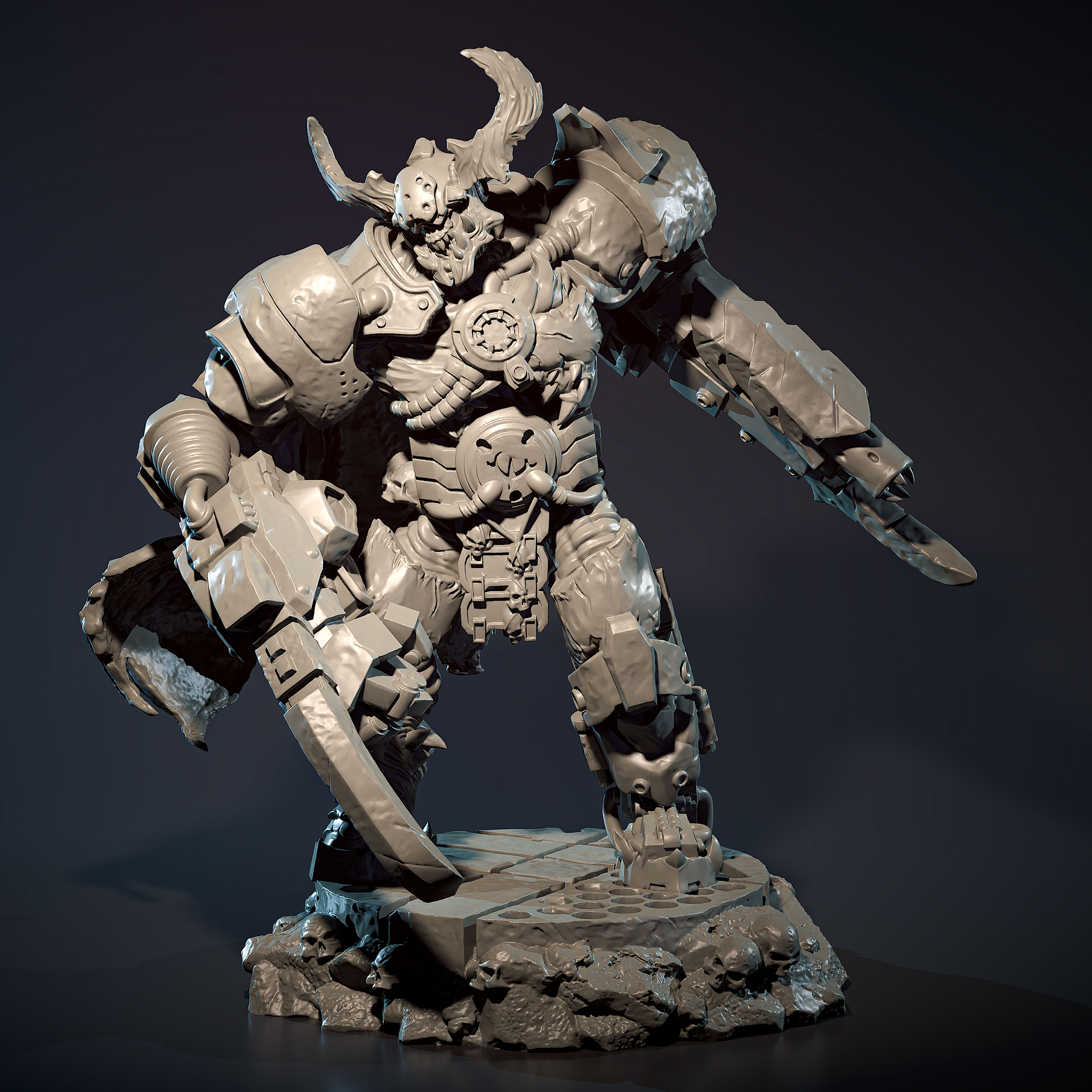 SciFi Demonstar the reckoning - ZBrushCentral