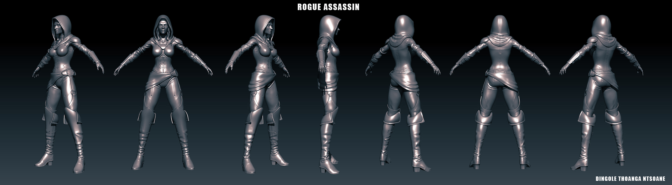 Rogue Assassin - ZBrushCentral