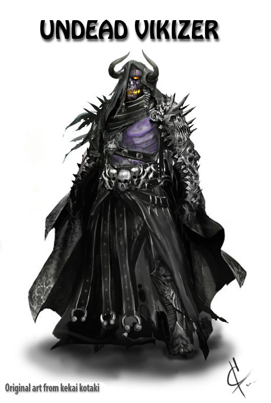 Undead VIKIZER by carlos parmentier - ZBrushCentral