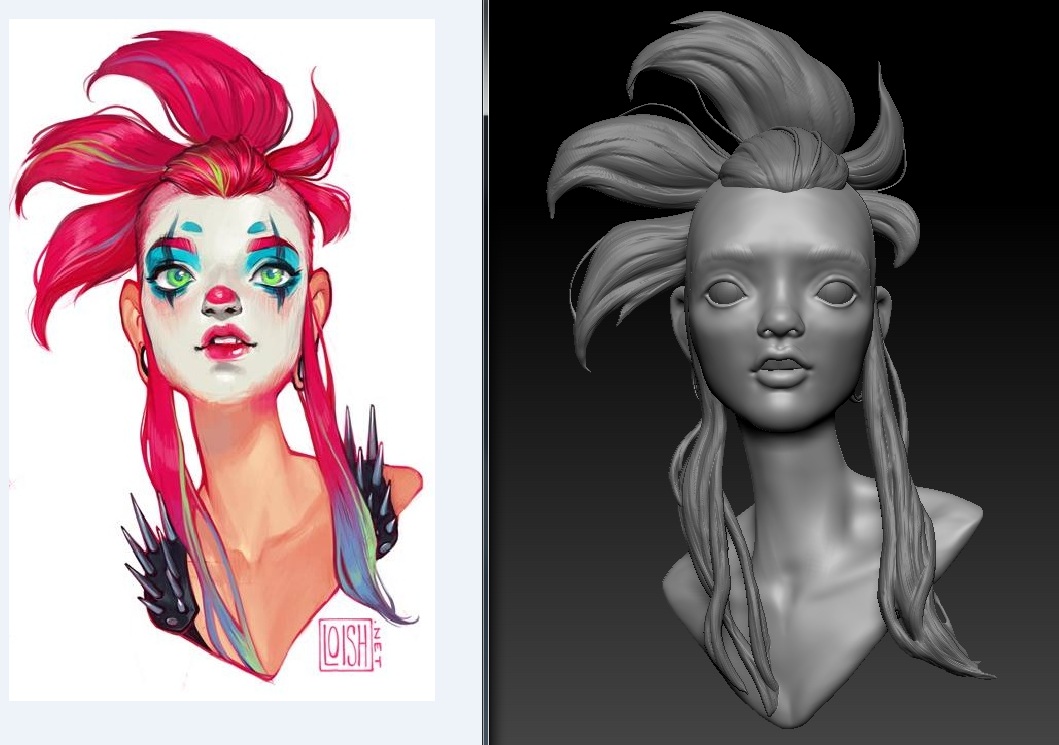 My Sculpt Zbrushcentral