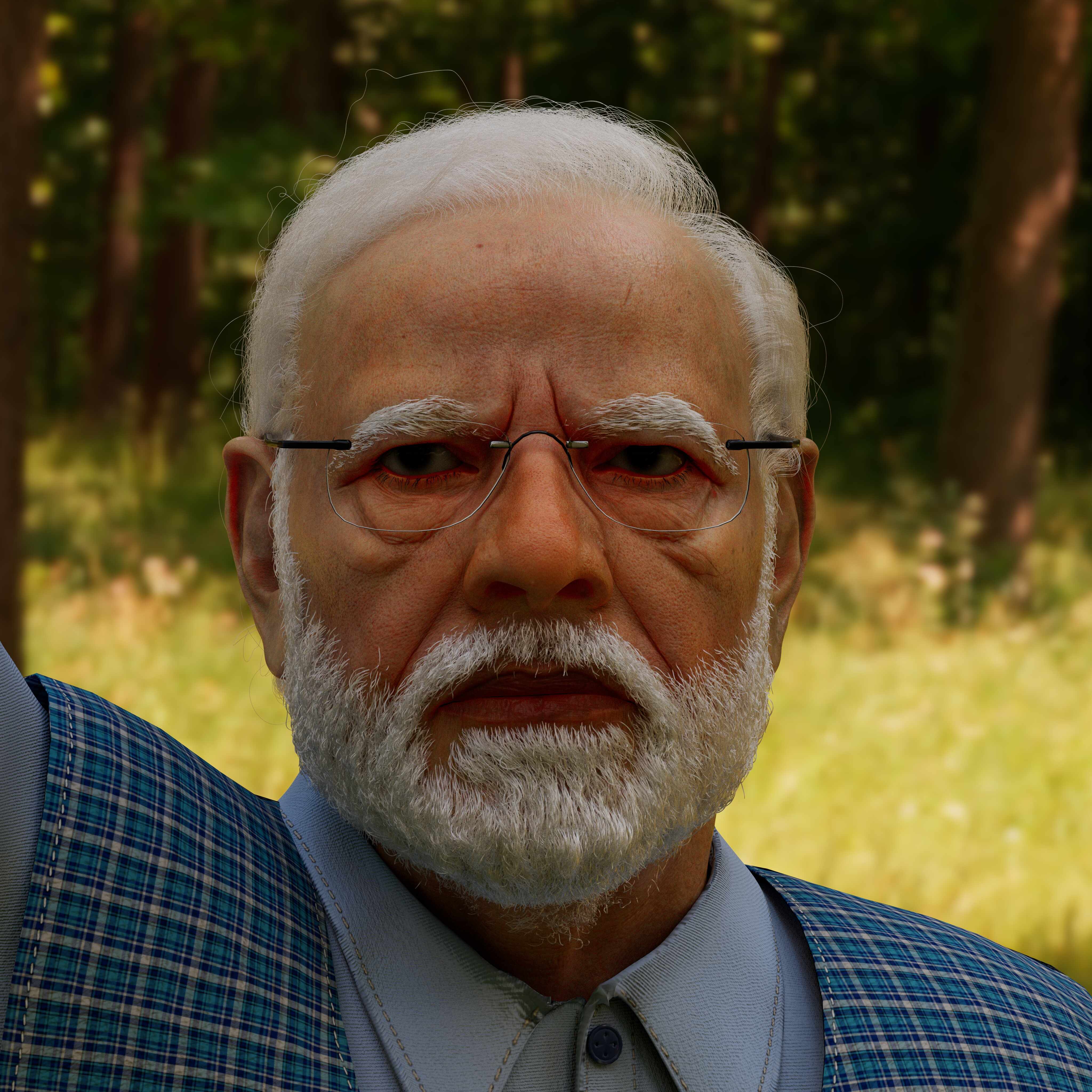 Narendra Modi 3D model - ZBrushCentral