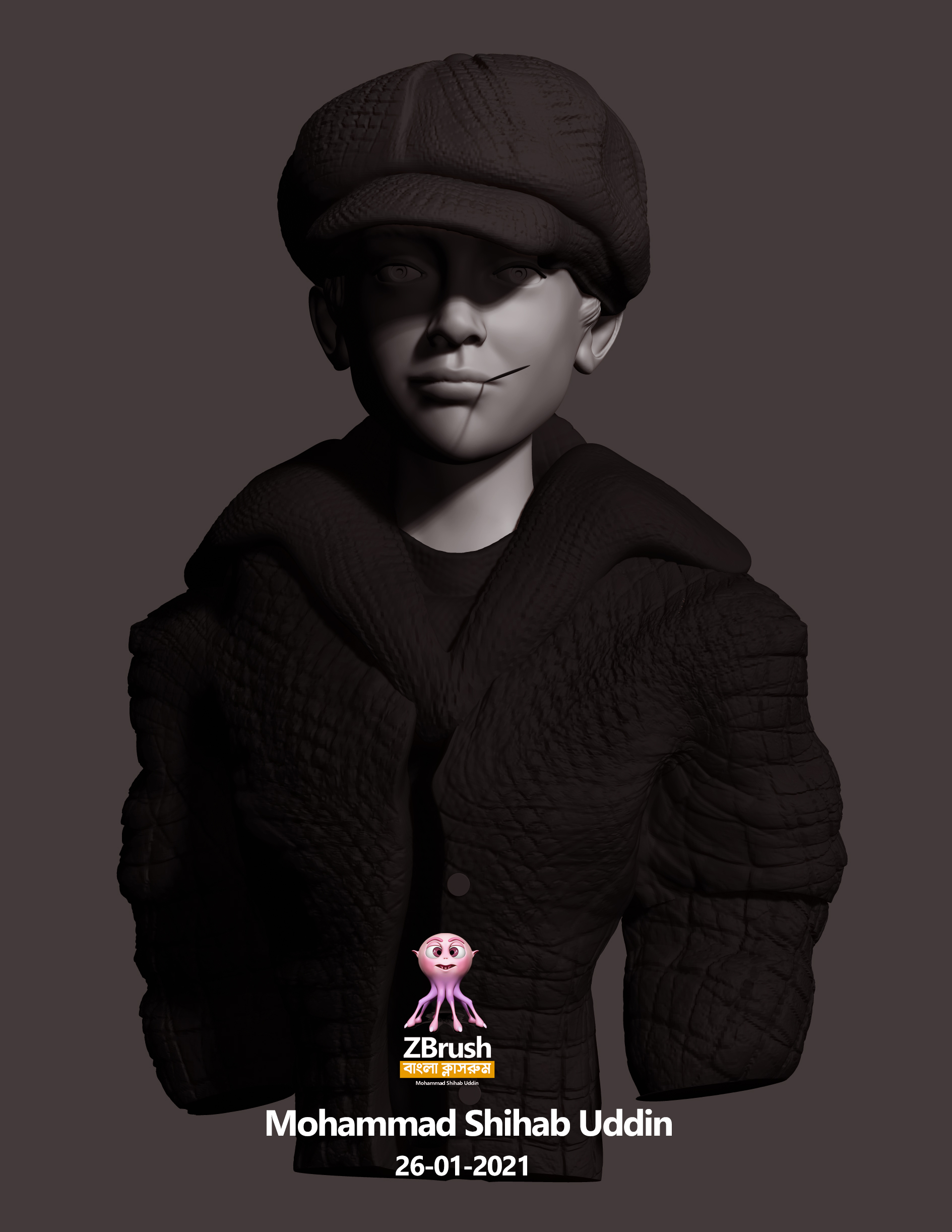 Random Bust_02 - ZBrushCentral