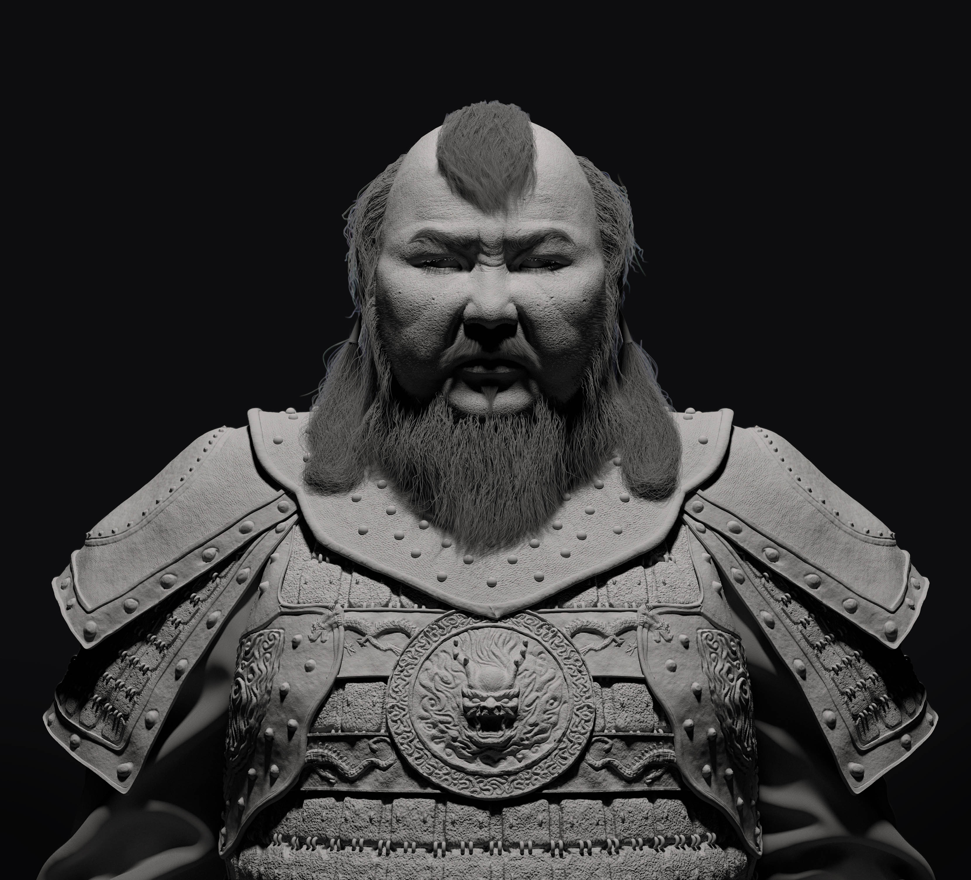 Mongolian_Kubla Khan - ZBrushCentral