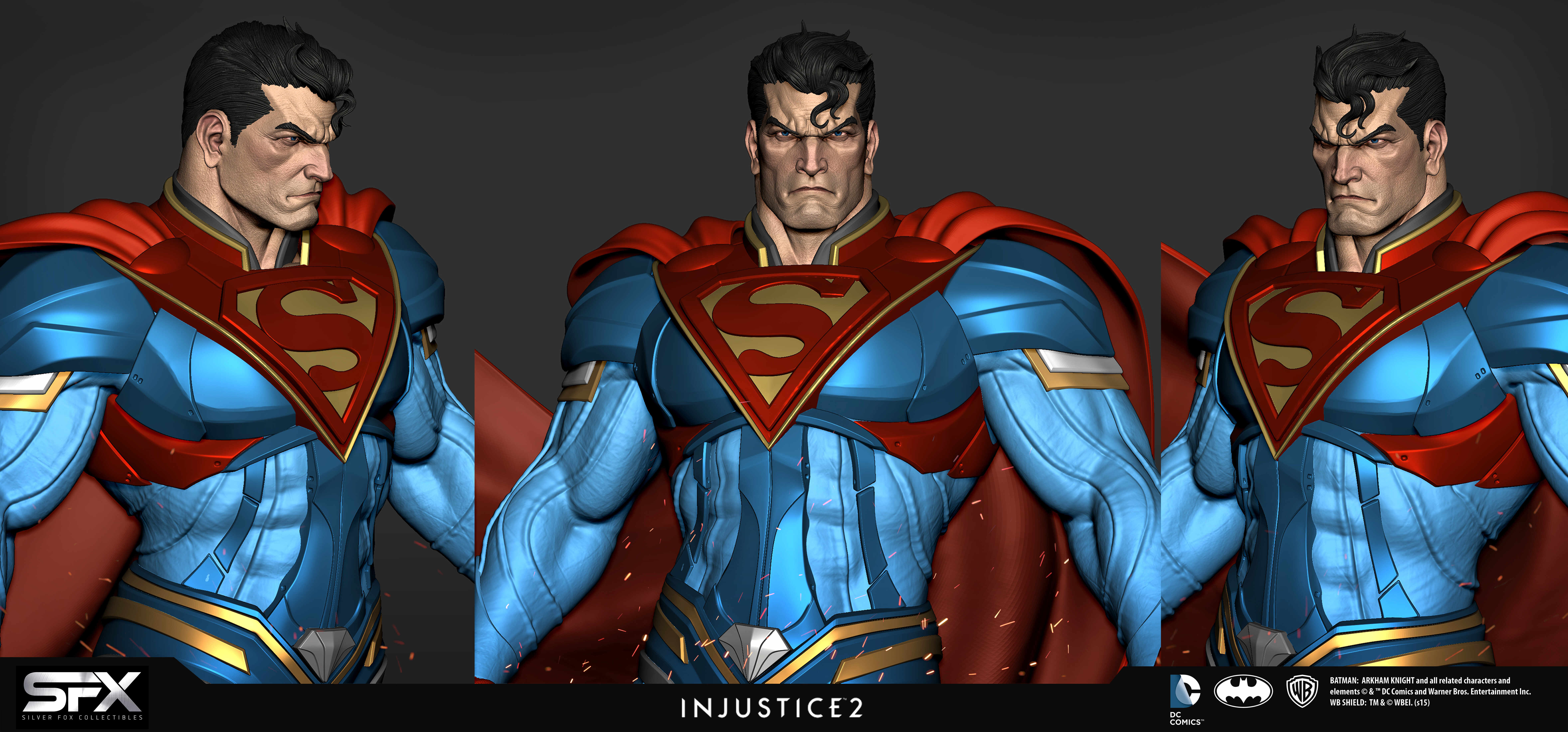 Concept Art De Superman Injustice
