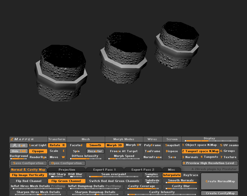 Normal map Error Generation - ZBrushCentral