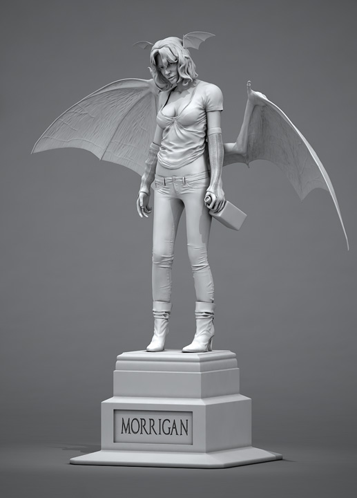 Morrigan Revamp - ZBrushCentral