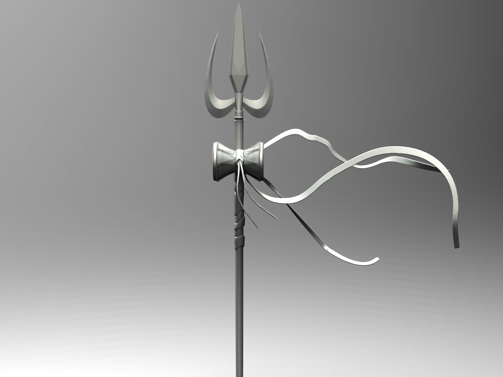 Trishul 3d Model