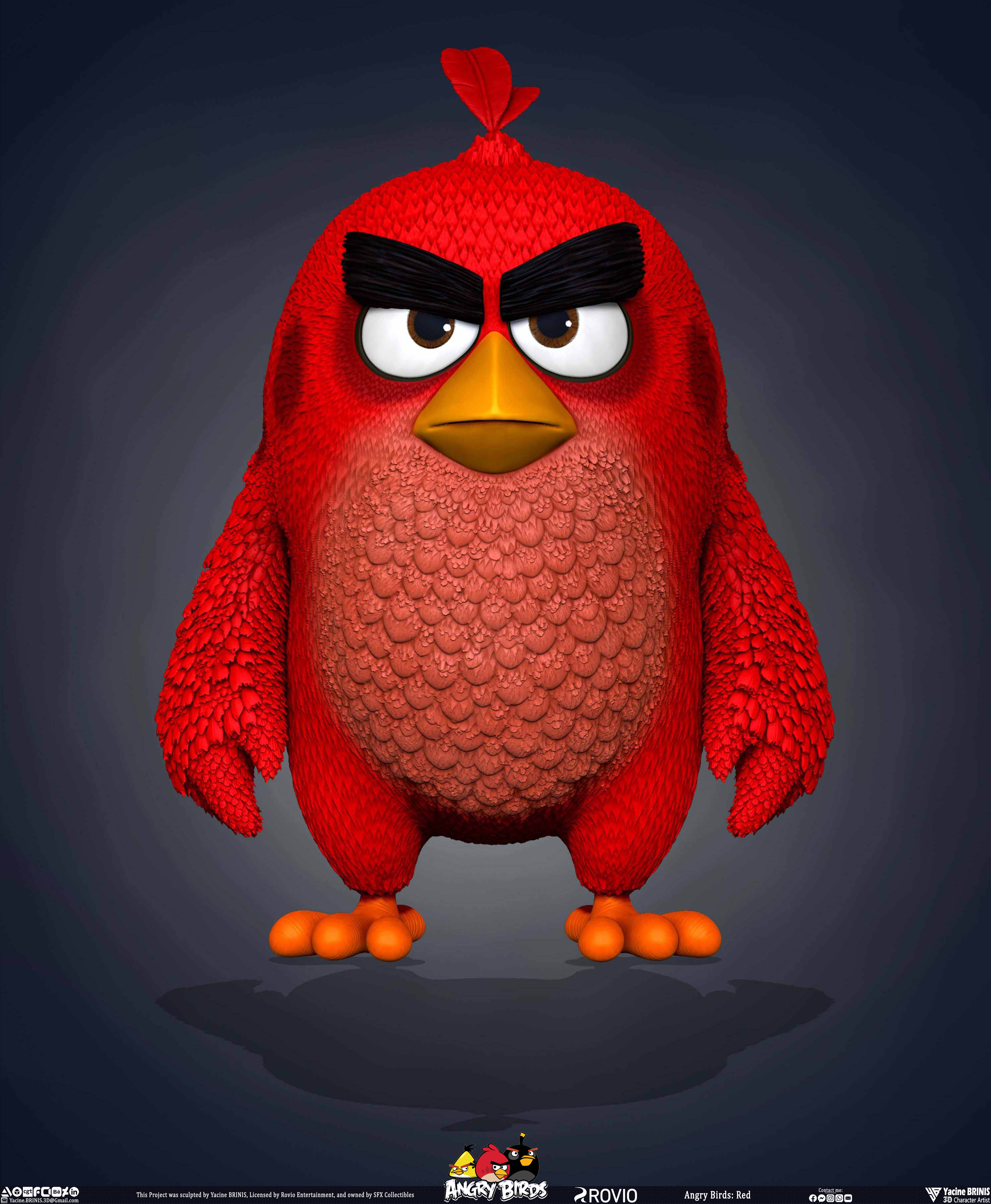 Angry Birds Movie - ZBrushCentral