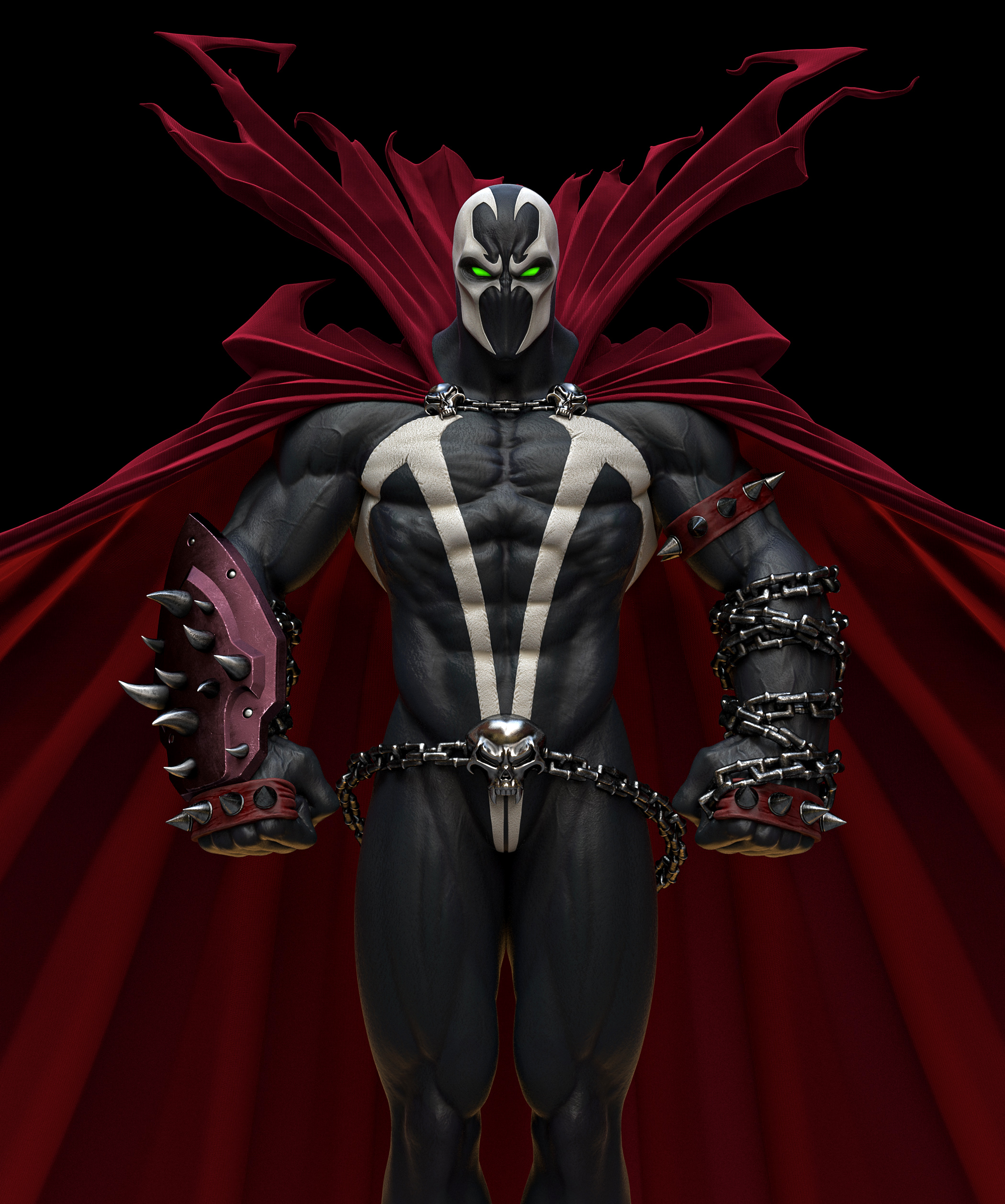 Spawn - The hell soldier - ZBrushCentral