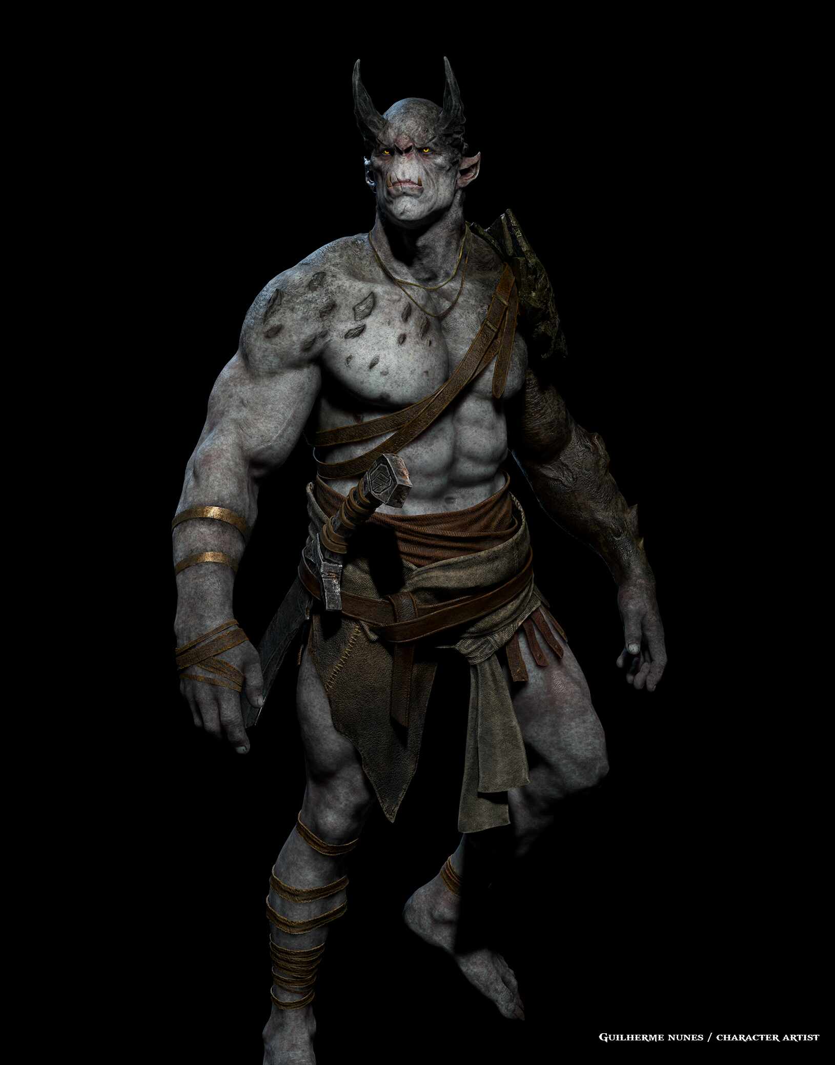 orc skyrim loading screen