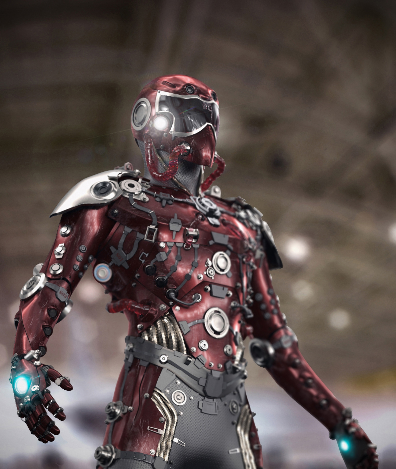 Robo Cyborg - ZBrushCentral