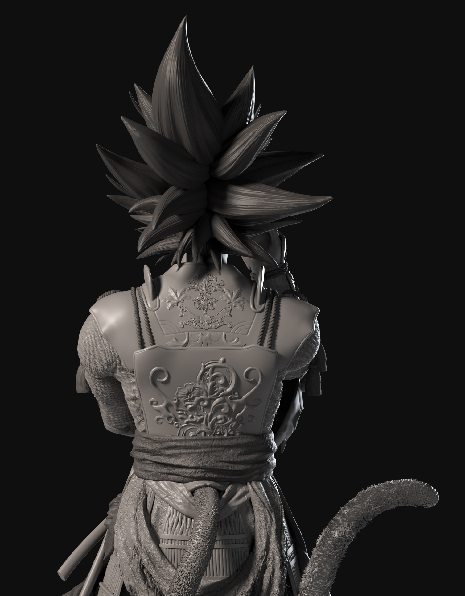 Samurai Goku Black Rosé - ZBrushCentral