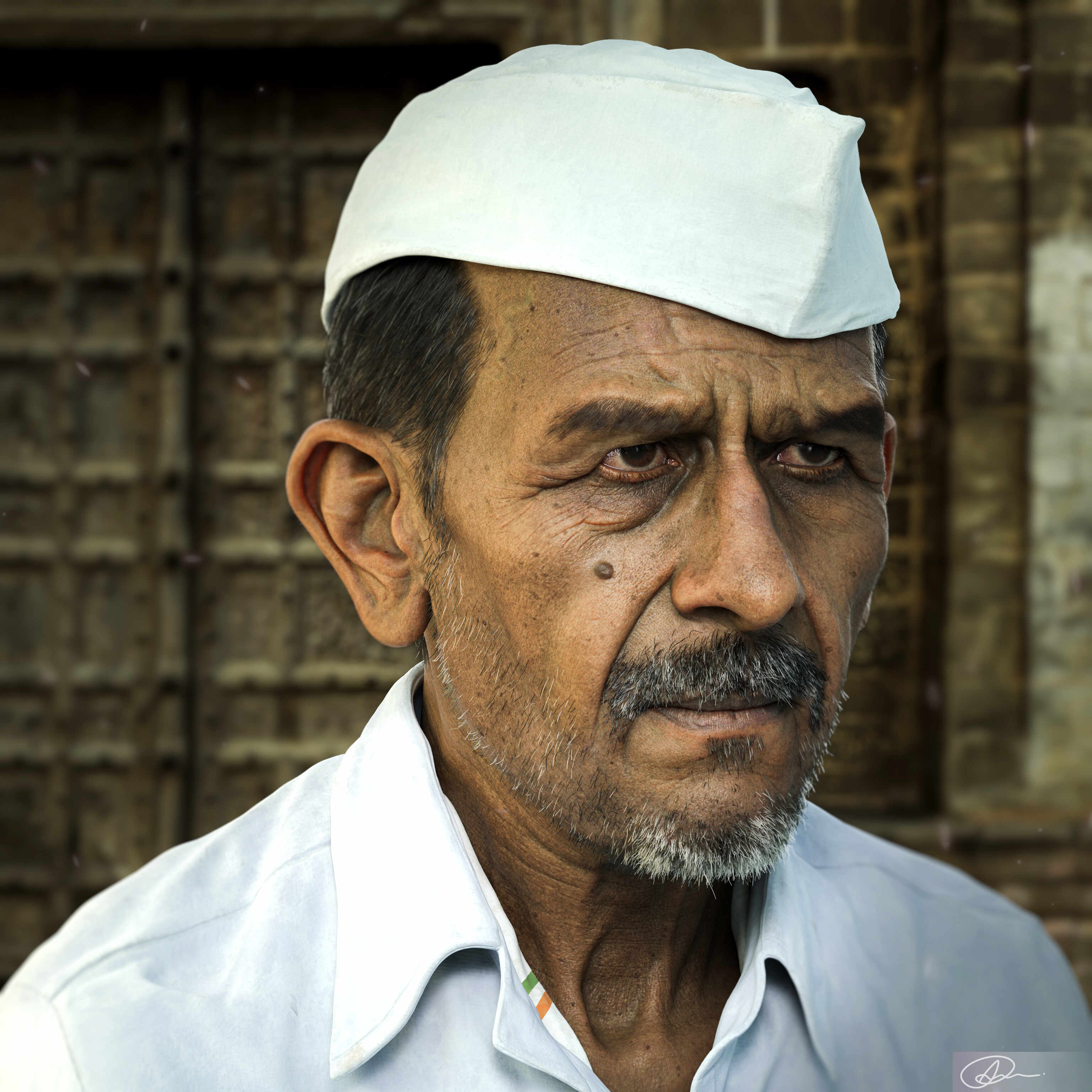 Portrait of a Indian Man - ZBrushCentral