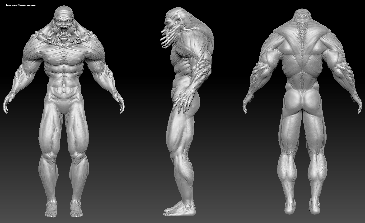 My First Anatomy Study - ZBrushCentral