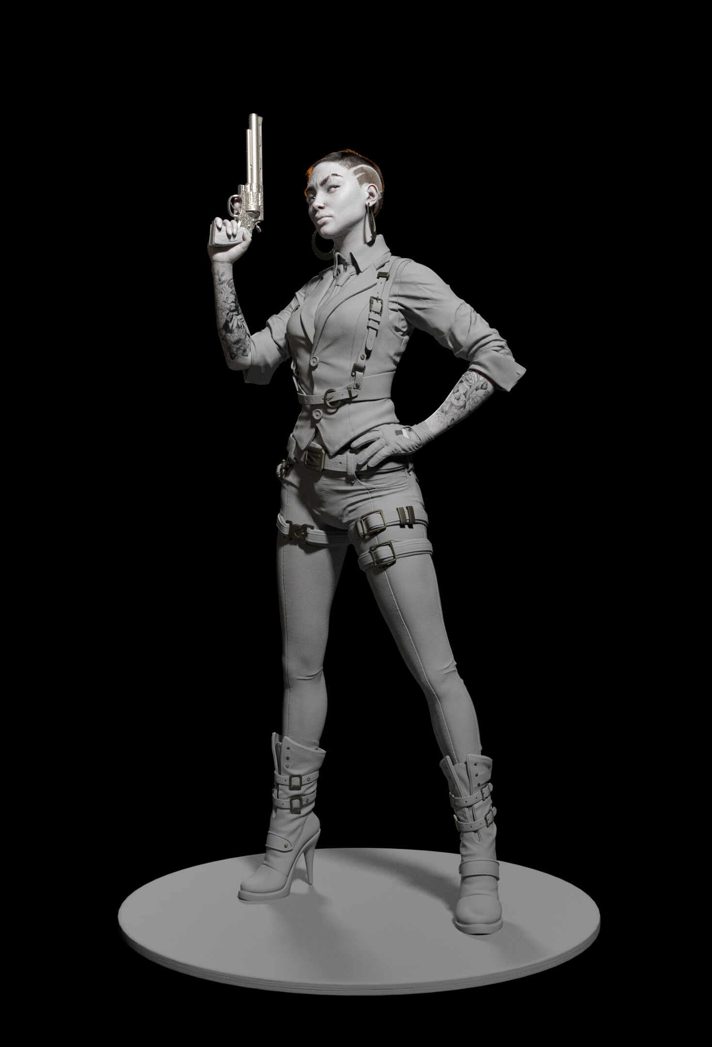 Mafia Queen - ZBrushCentral