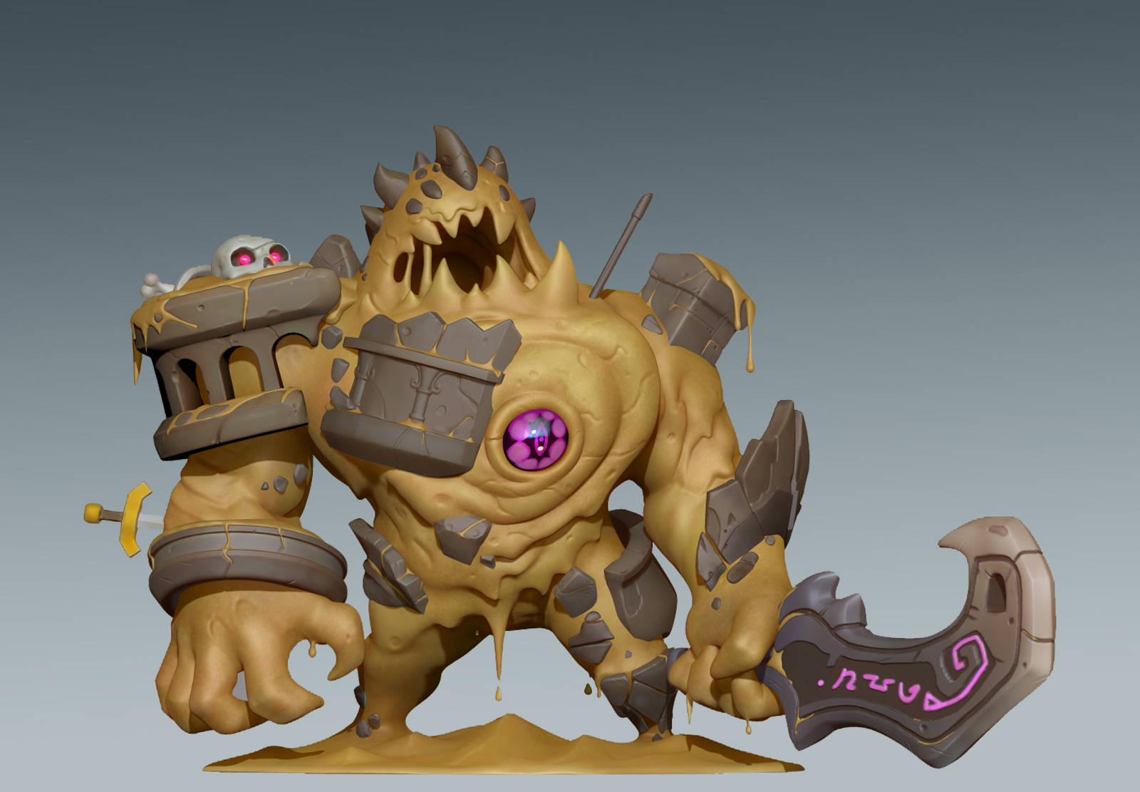 Monster Of Sand - ZBrushCentral